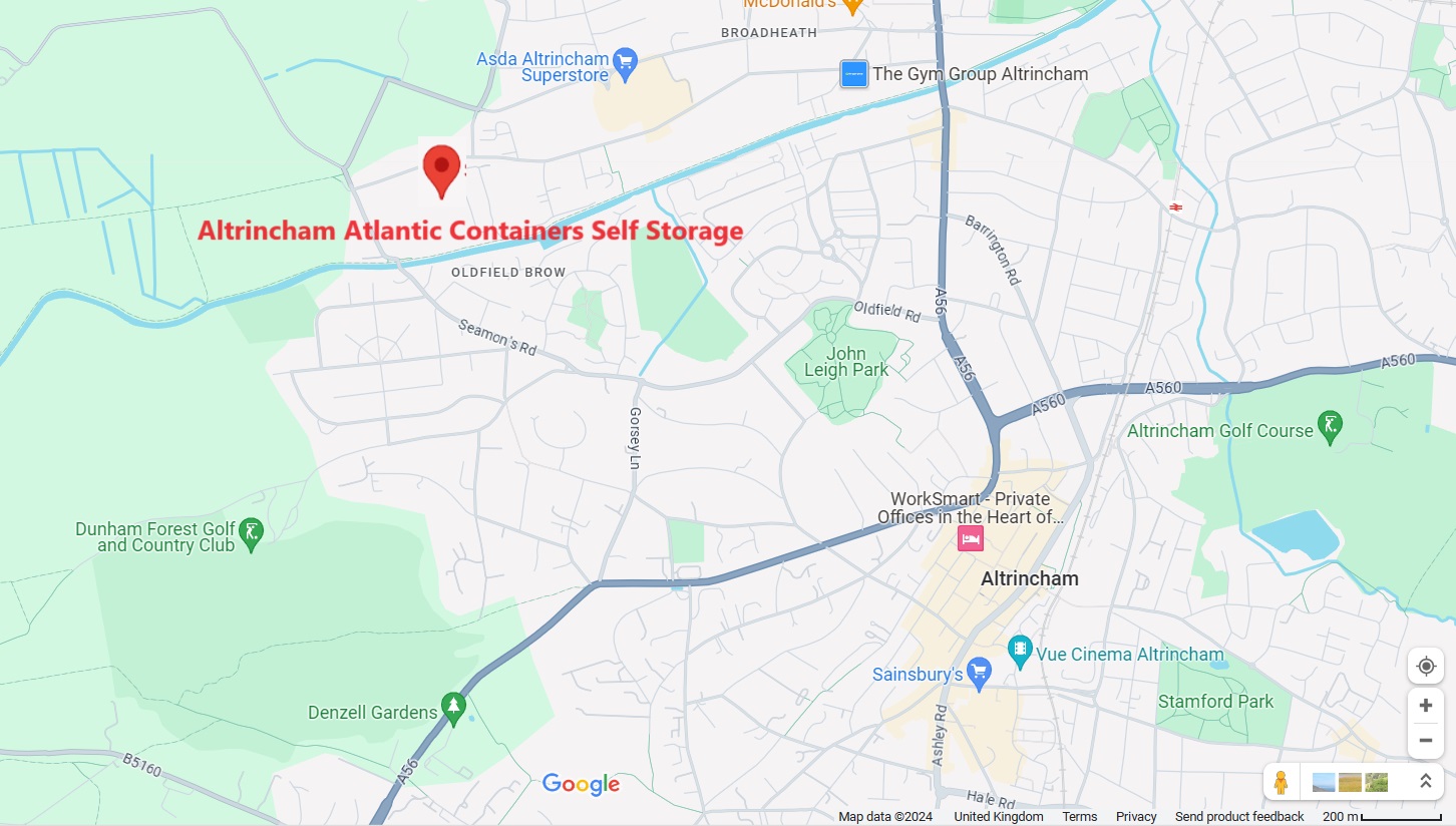 Altrincham Atlantic Containers Self Storage Manchester Containers Self ...